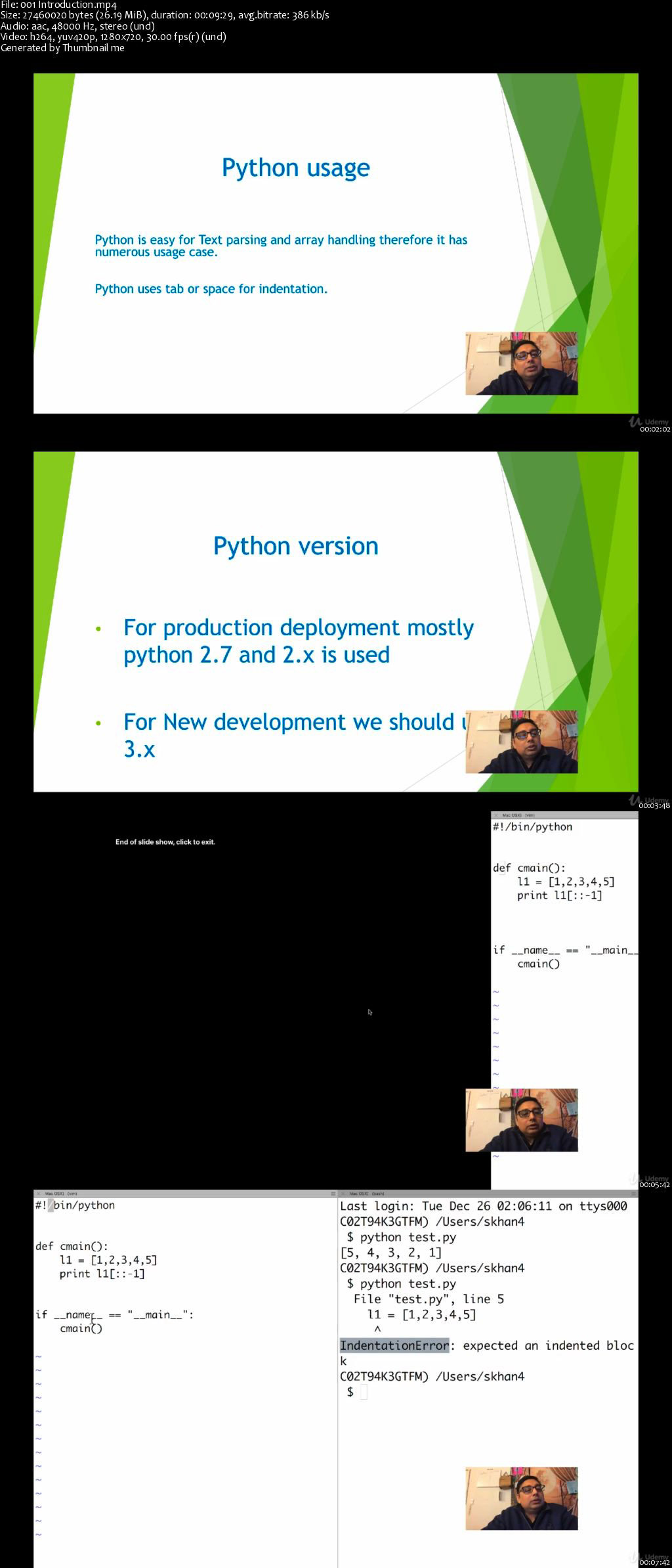 دانلود Python Programming Basic فیلم آموزش برنامه نویسی پایه پایتون